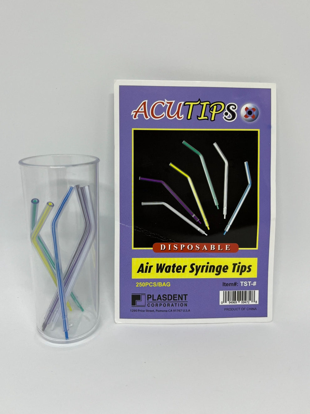 Acutips Disposable Air/Water Tips Assorted Colors – Heyward Dental ...